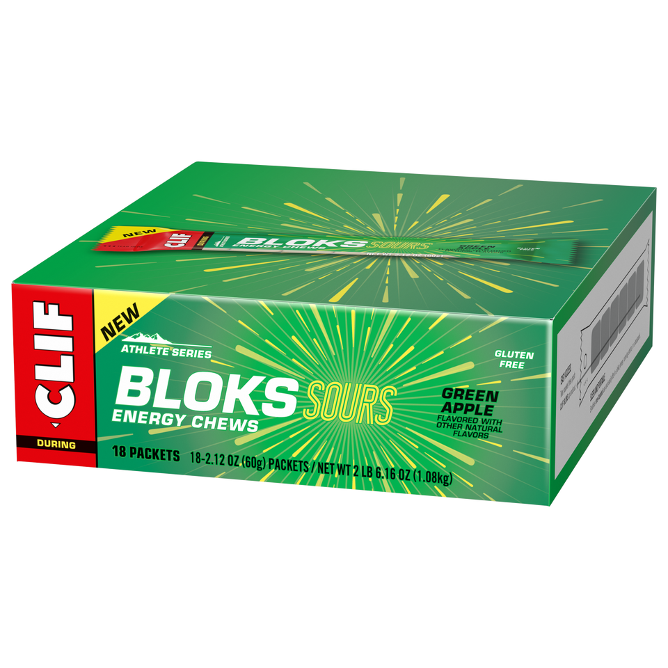 Sour Green Apple Flavor | CLIF BLOKS® Energy Chews – Clif Bar Sour Green Apple Flavor | CLIF BLOKS® Energy Chews – Clif Bar